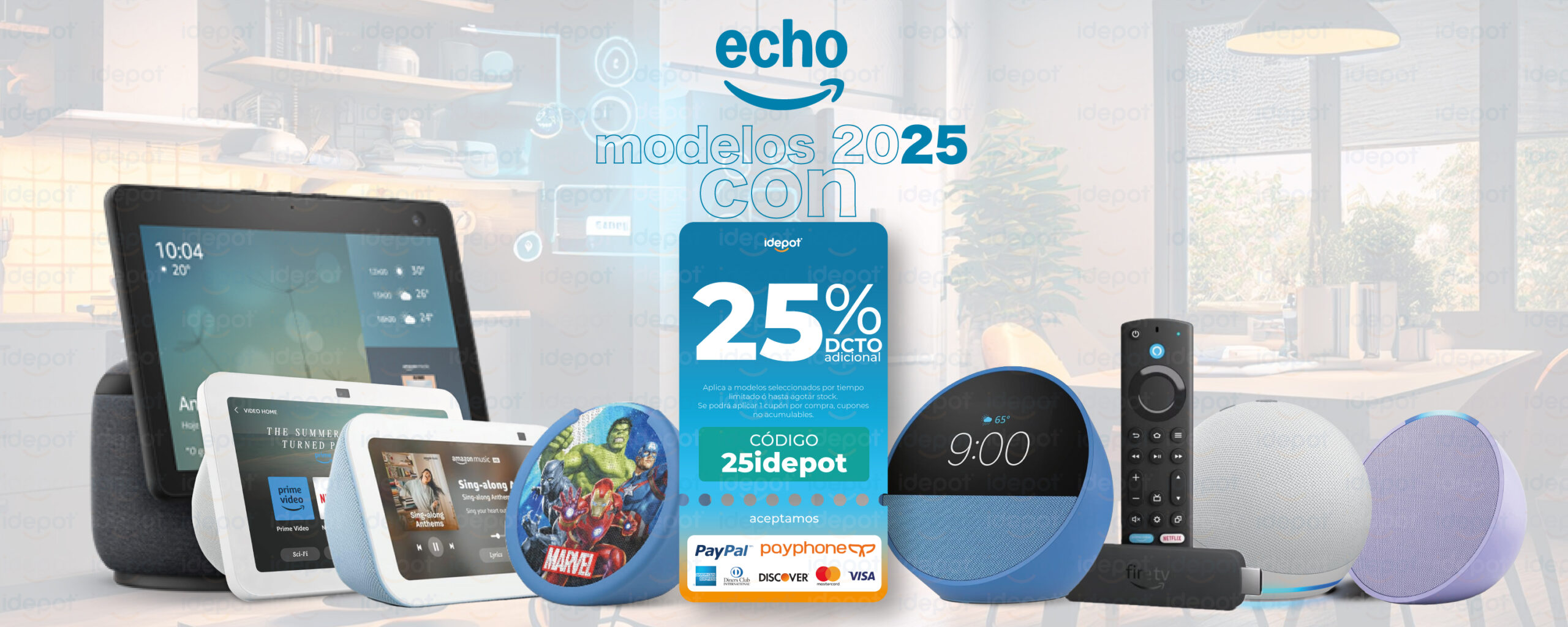 idepot Amazon Alexa Ecuador